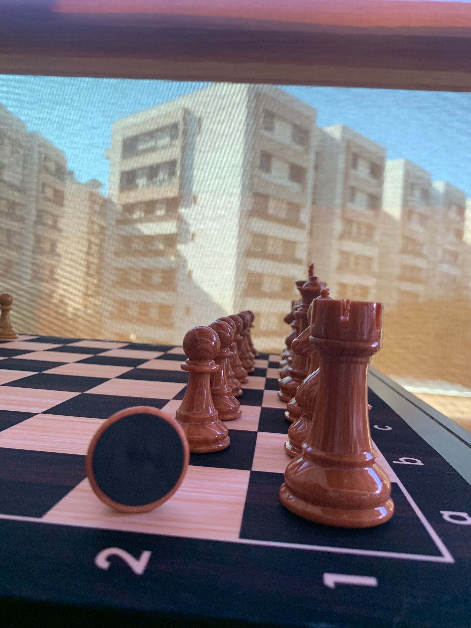 American Staunton resin chess pieces – chessleb